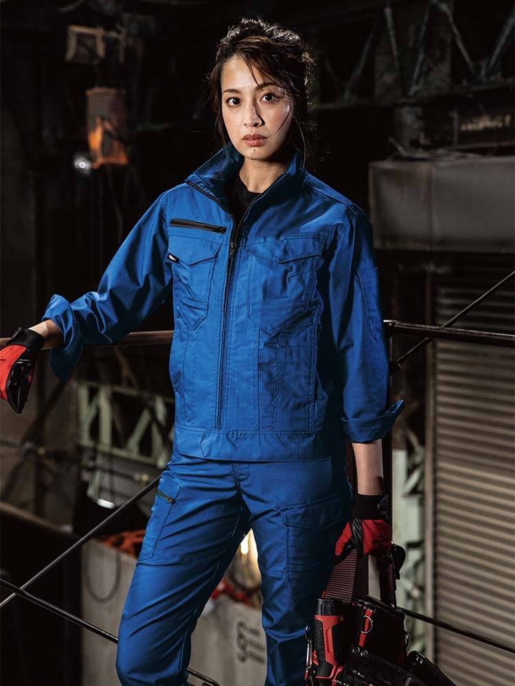 【楽天市場】作業服 ブルゾン 1740 4L-5L 秋冬 ジーベック XEBEC ストレッチ 制電 作業着 ユニセックス メンズ レディース：WatanabeWORK渡辺商会SideISLAND