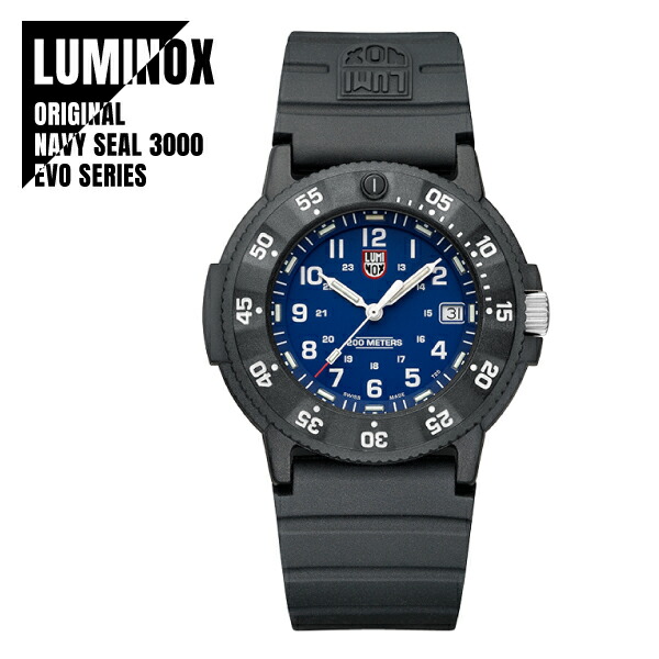 【楽天市場】【即納】 LUMINOX ルミノックス ORIGINAL NAVY SEAL 3000 EVO SERIES ネイビーシールズ ...