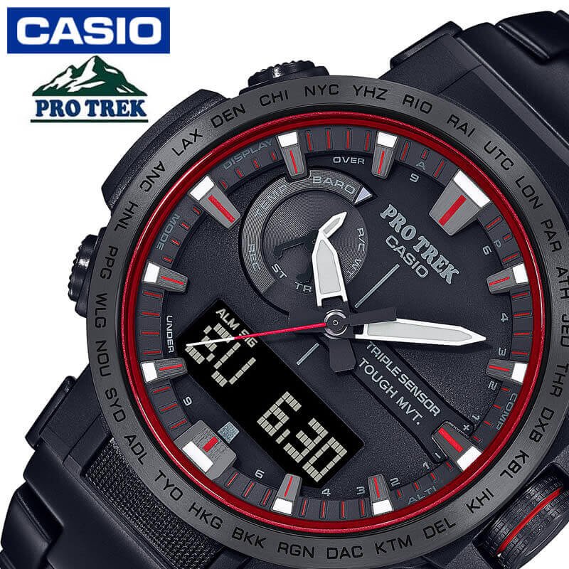 【楽天市場】カシオ プロトレック クライマーライン ソーラー 電波 時計 CASIO PROTREK Climber Line 腕時計 メンズ ...