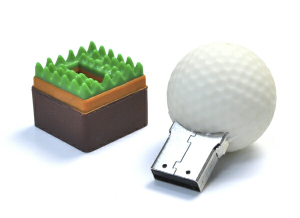 【楽天市場】USBメモリ 8GB ゴルフボール おもしろ usb USBメモリー ユニーク おしゃれ プレゼント パソコン データ フラッシュ ...