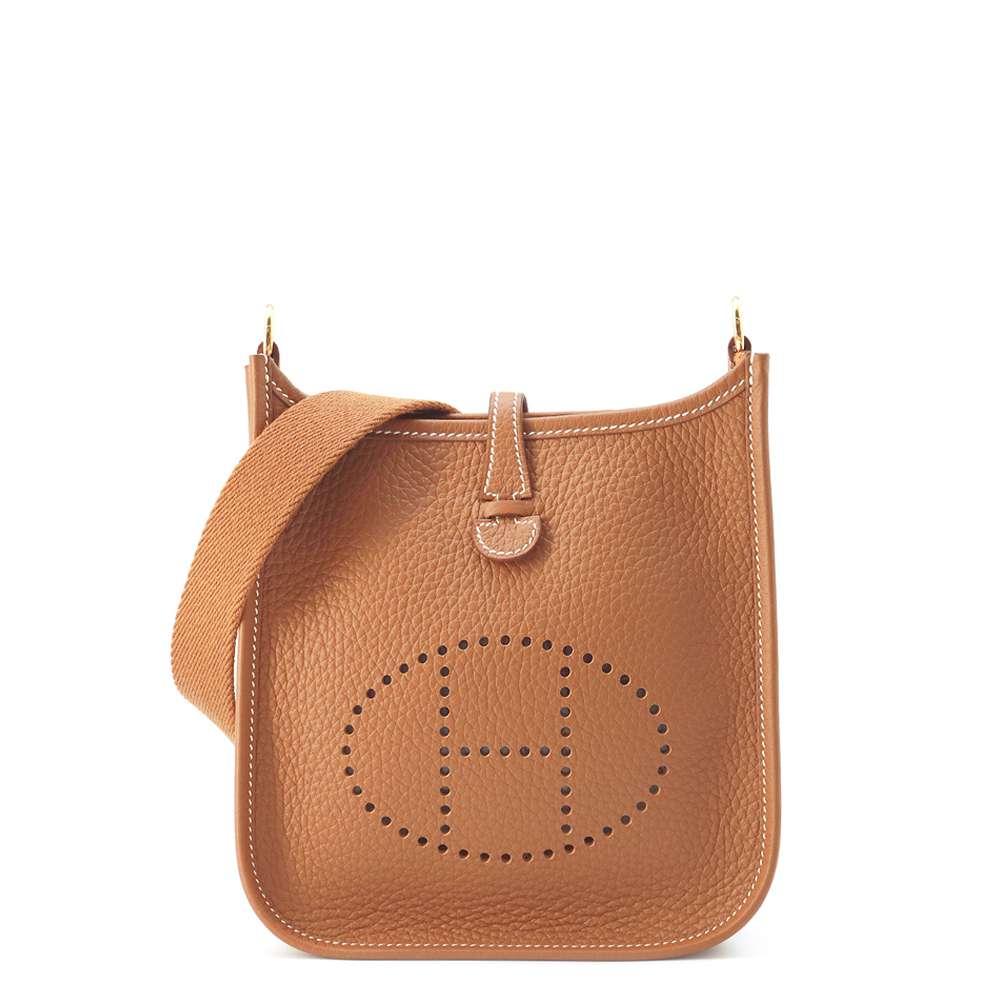 【楽天市場】エルメス エブリンTPM アマゾン ゴールド/ゴールド金具 トリヨンクレマンス W刻印 【中古】 エルメス エブリン エヴリン ...