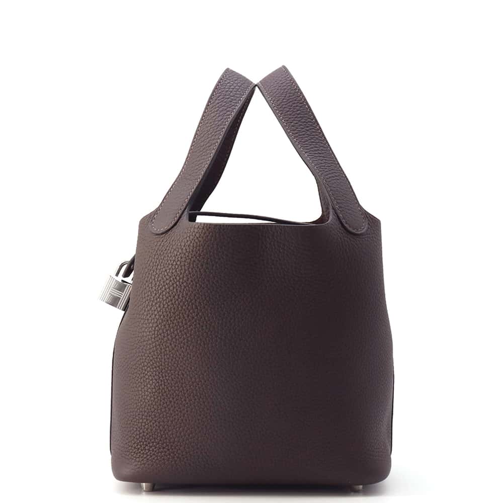 【楽天市場】エルメス ハンドバッグ ピコタンロックPM マカサー/シルバー金具 トリヨンクレマンス U刻印 【中古】 エルメス ピコタンロック ...
