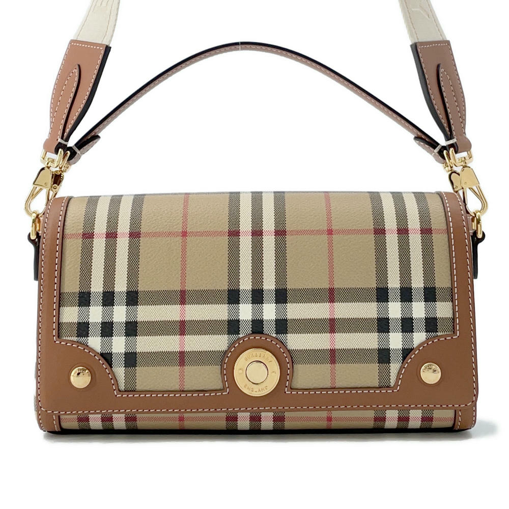 【楽天市場】バーバリー ハンドバッグ トップハンドル ノートバッグ チェック 80920481 BURBERRY 2wayショルダーバッグ ...