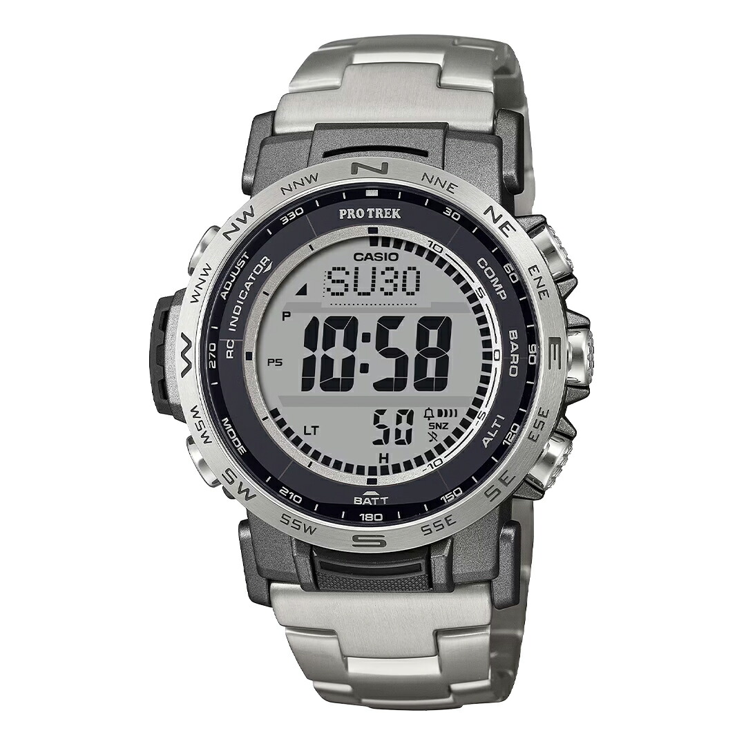 【楽天市場】PRO TREK PRW-35TLD-7JF 44mm 44ミリ メンズ 腕時計 メンズ腕時計 正規品 ブランド ファッション ...
