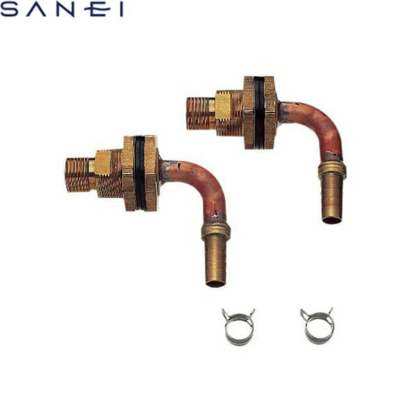 【楽天市場】T431-12S-15A 三栄水栓 SANEI 追いだき配管部品 ユニット貫通L金具 送料無料：ハイカラン屋