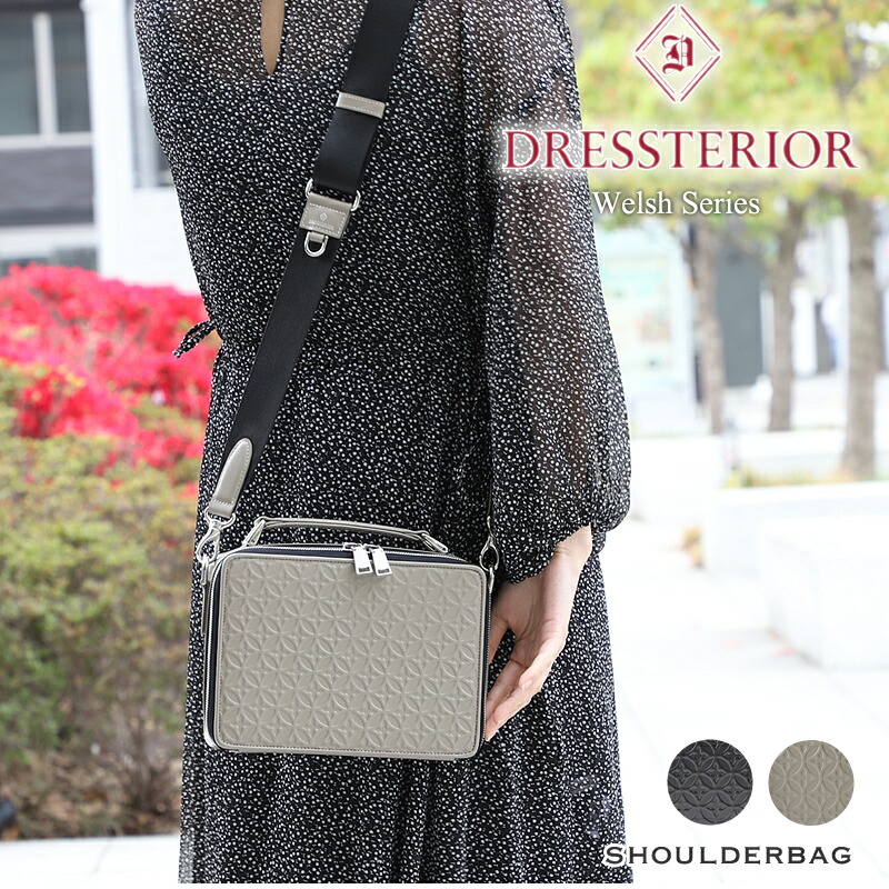 【楽天市場】ドレステリア バッグ メンズ DRESSTERIOR Welsh ウェルシュ 手付きショルダーバッグ 斜め掛け 肩掛け ショルダー ...