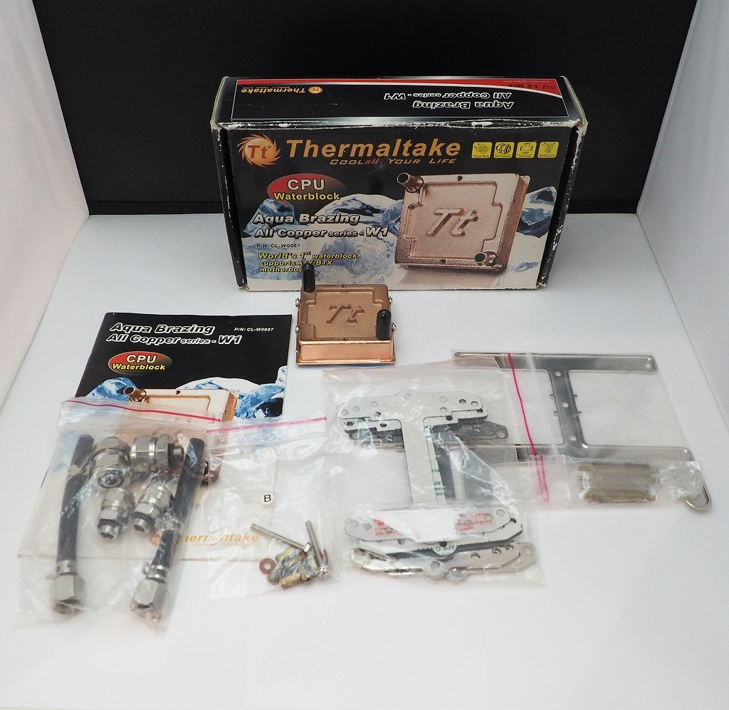 【楽天市場】Thermaltake Thermaltake パソコン用水冷パーツ CPUウォーターブロック CL-W0087 【中古 ...