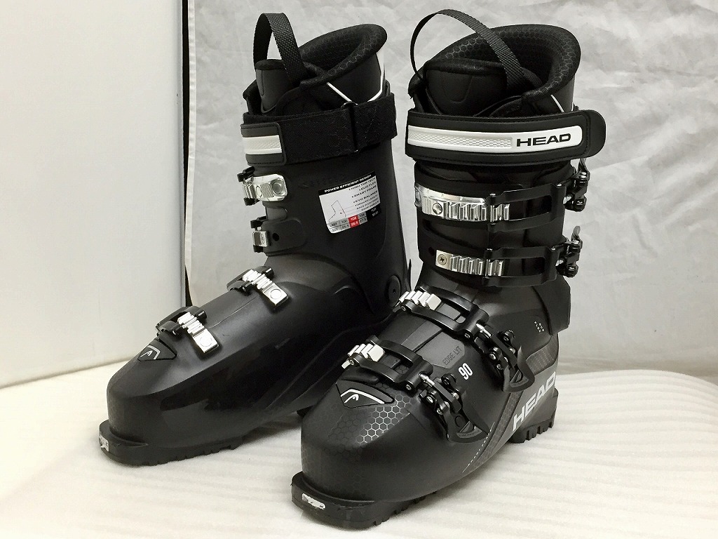 【楽天市場】ヘッド HEAD EDGE LYT HV 90 スキーブーツ 初級・中級 26.5cm ブラック/ホワイト 603270 【中古 ...