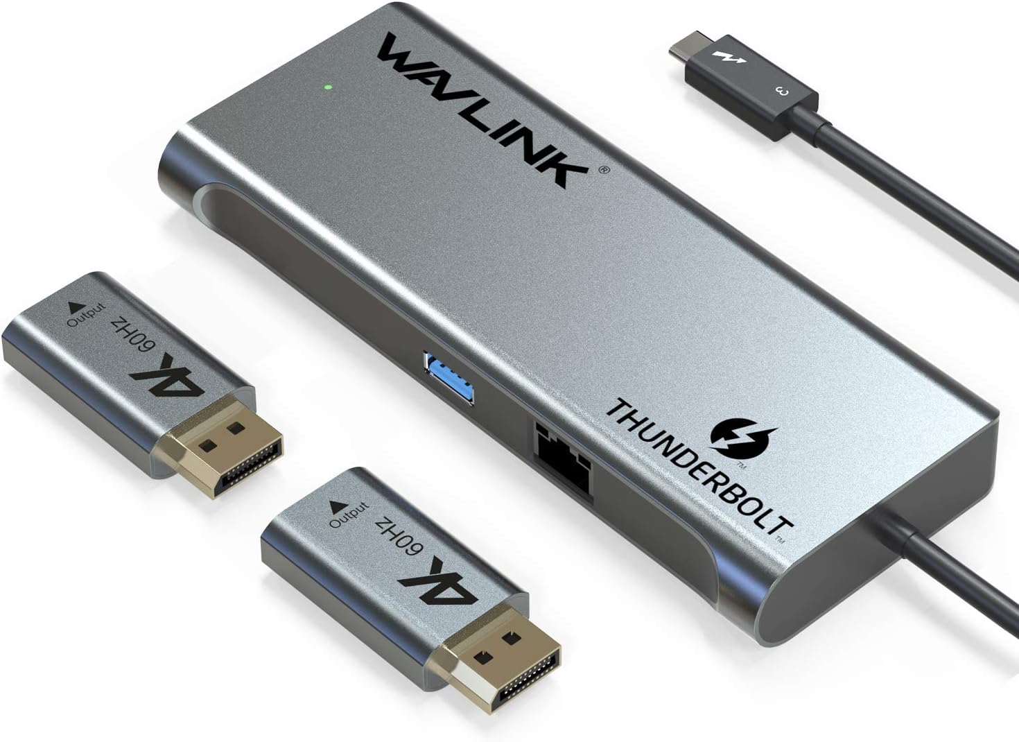 【楽天市場】「インテル認定済」WAVLINK Thunderbolt 3 Mini Dock ドッキングステーション/デュアル 4K@60Hz ...