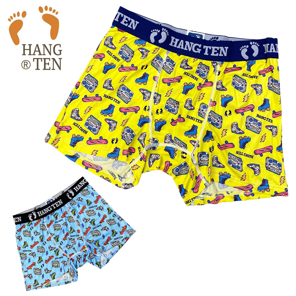 【楽天市場】HANG TEN ハンテン ポリエステルベア天 ボクサーパンツ ラジカセ柄 アンダーウェア 正規取扱い メンズ ブランド：Wayng