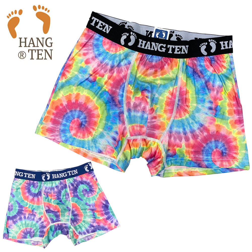【楽天市場】HANG TEN ハンテン ポリエステルベア天 ボクサーパンツ タイダイ柄 アンダーウェア 正規取扱い メンズ ブランド：Wayng