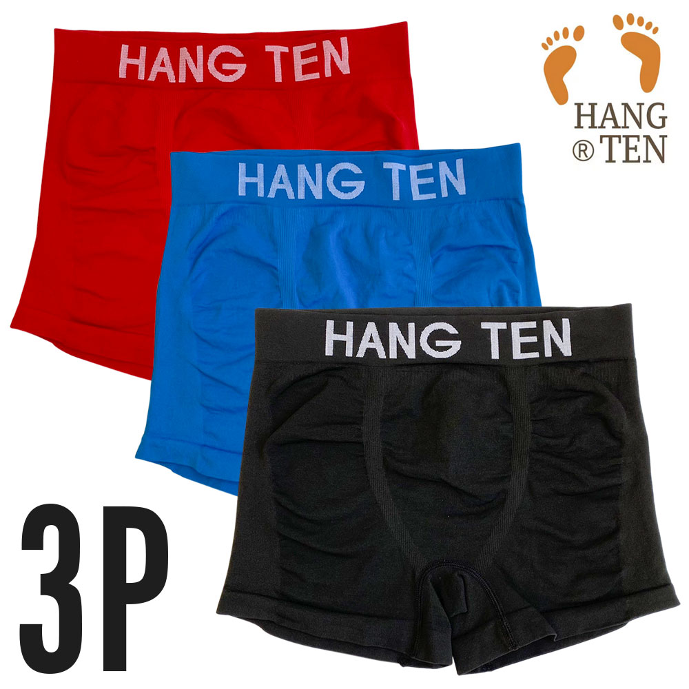 【楽天市場】HANG TEN ハンテン 成型 ボクサーパンツ 3枚セット アンダーウェア 正規取扱い メンズ ブランド：Wayng