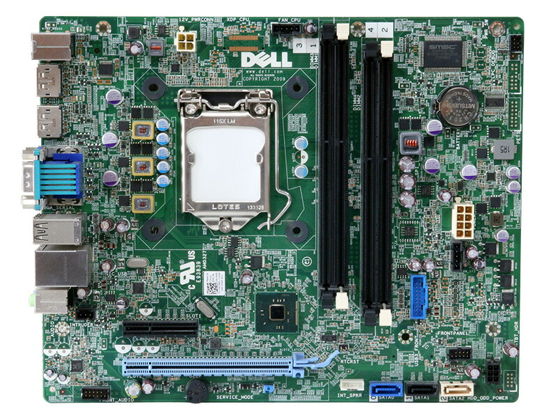 【楽天市場】0XCR8D DELL OptiPlex 9020 SFF用 マザーボード Intel Q87 Express/LGA1150 ...