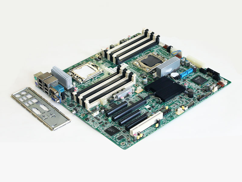 【楽天市場】466611-002 HP ProLiant ML150 G6用マザーボード Intel 5500/LGA1366 x2【中古 ...