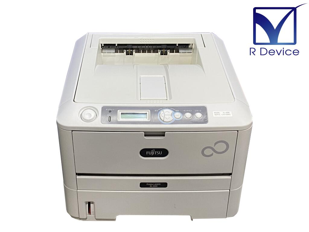 【楽天市場】XL-4280 Fujitsu Printia LASER A4モノクロレーザープリンター 約2,500枚 USB/パラレル ...