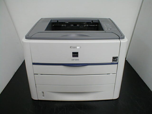 【楽天市場】Canon LBP3300 A4モノクロレーザープリンタ 約4,200枚 両面印刷 Windows98対応【中古】：アールデバイス