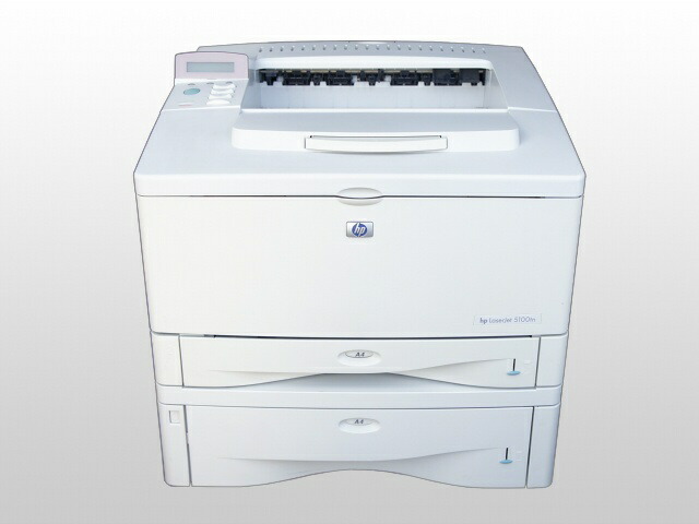 【楽天市場】LaserJet 5100tn HP A3モノクロレーザープリンタ 増設カセット付【中古】：アールデバイス