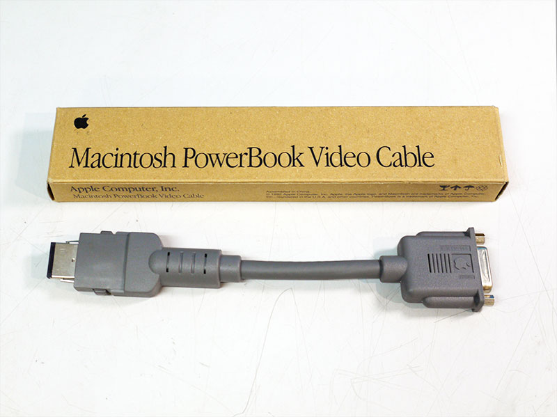 【楽天市場】Macintosh PowerBook ビデオケーブル Apple 590-0831 HDI14/D-Sub【新品】：アールデバイス