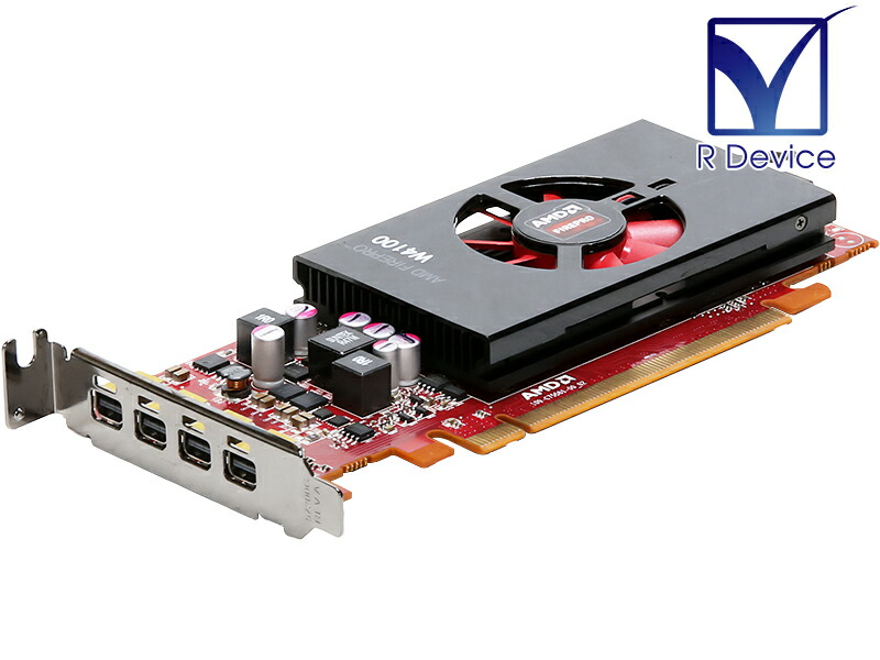 【楽天市場】Advanced Micro Devices FirePro W4100 2048MB mini-DisplayPort *4 ...