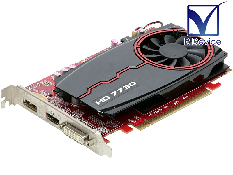 【楽天市場】PowerColor Radeon HD 7730 1024MB DisplayPort/HDMI/Dual-Link DVI-I ...