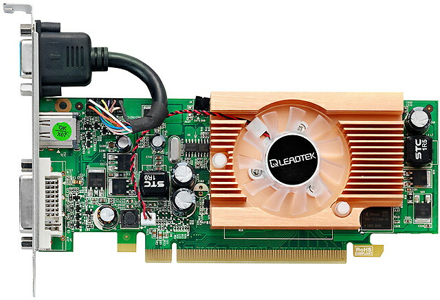 【楽天市場】LEADTEK WinFast GeForce 9500 GT 512MB 128BIT GDDR2 Low profile PX9500 GT【中古グラフィックボード】：アールデバイス