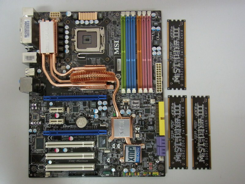 【楽天市場】MSI X48C Platinum Intel X48＋ICH9R LGA775/DDR2/DDR3 ATX BIOS OK ...