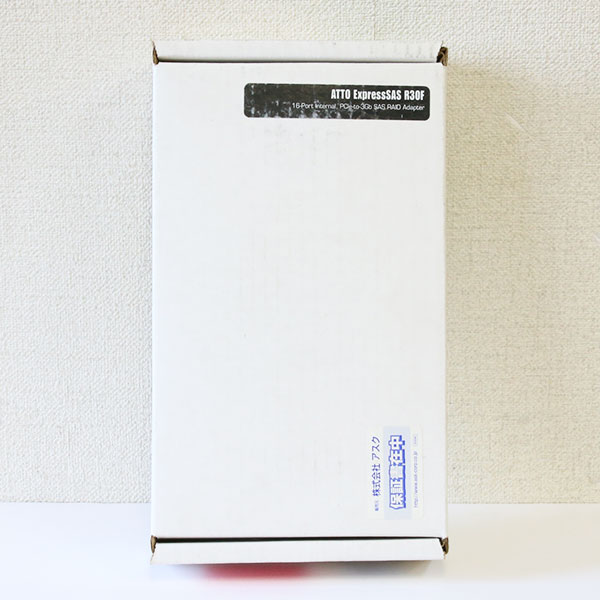 【楽天市場】ExpressSAS R30F ATTO Technology 3Gb/s SAS/SATA RAIDコントローラー PCI ...