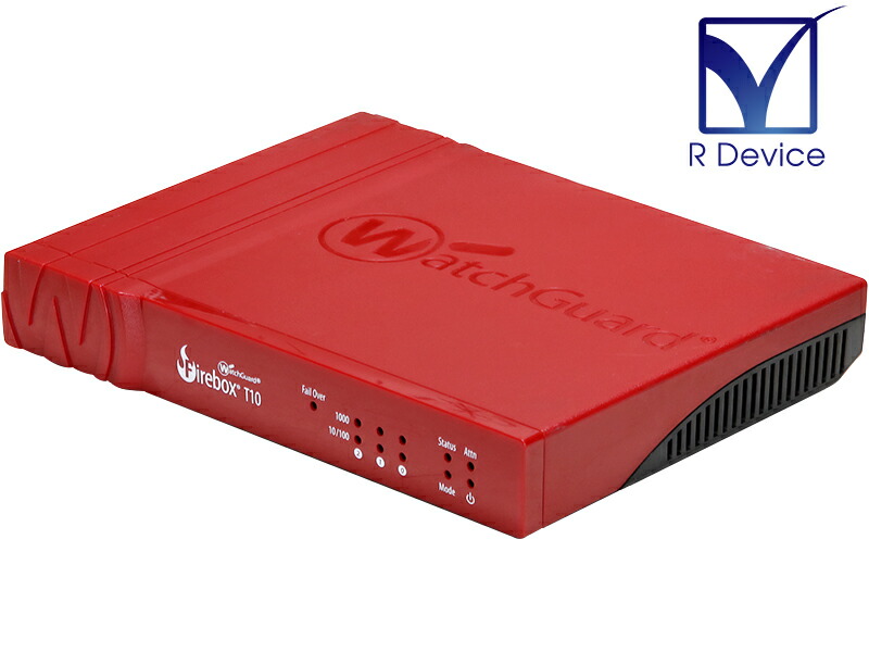【楽天市場】Firebox T10 Watchguard Technologies DS1AE3 UTM/NGFW マルウェア/標的型攻撃対策 Version 12.5.7.B635636 ...