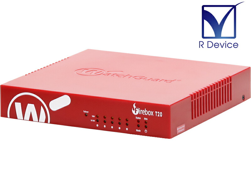 【楽天市場】Firebox T20 FS2AE5 WatchGuard Technologies スモールオフィス/ホームオフィス ...