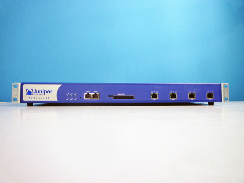 【楽天市場】Juniper NERWORKS NetScreen-25 NS-025-007 無制限ユーザーライセンス【中古】：アールデバイス