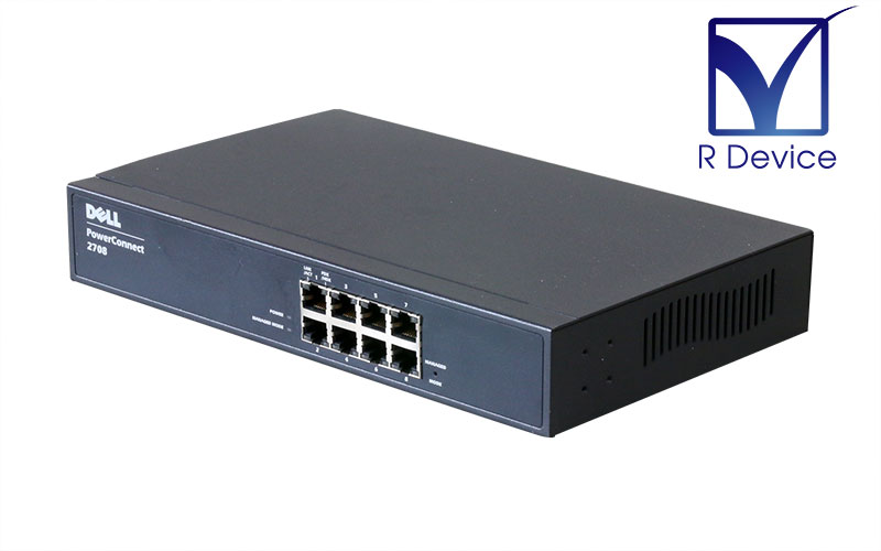 【楽天市場】PowerConnect 2708 DELL 8ポート1000BASE-T スイッチングハブ P/N:C5539【中古】：アールデバイス