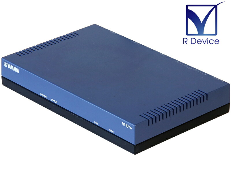 【楽天市場】RT107e Yamaha Corporation イーサアクセス VPNルーター Rev.8.03.90 初期化済【中古 ...