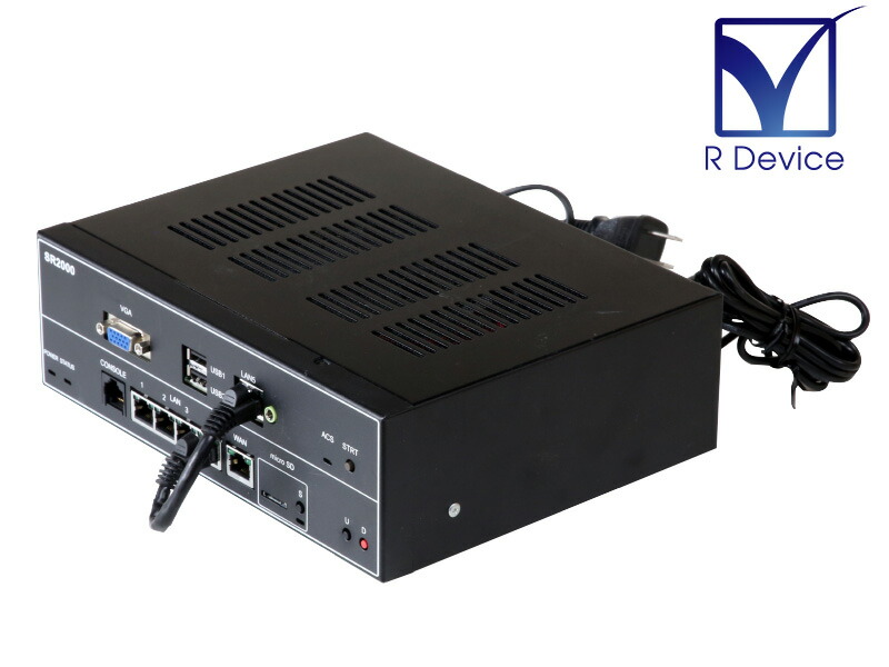 【楽天市場】SR2000 Alexon ギガアクセス VPNルーター ACアダプタ付属 初期化済み YAMAHA RTX830 OEM【中古 ...