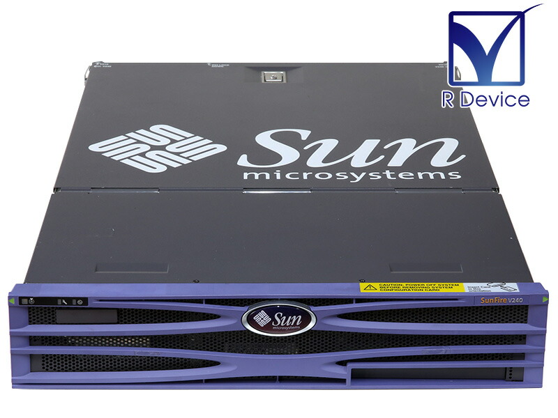 【楽天市場】Sun Fire V240 602-2623 Sun Microsystems UltraSPARC IIIi 1280MHz ...