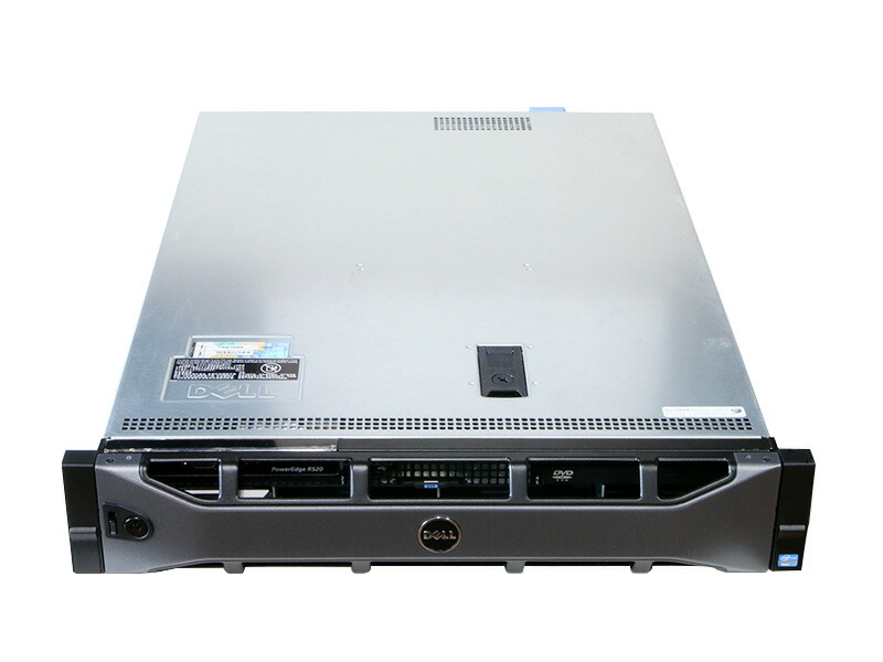 【楽天市場】PowerEdge R520 DELL Xeon E5-2440 2.40GHz *1/8GB/300GB *2/DVD-ROM ...