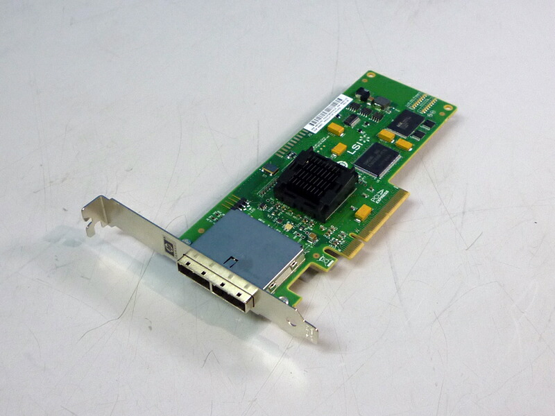 【楽天市場】SAS3801E-HP LSI SASホストバスアダプター PCIe x8【中古】：アールデバイス