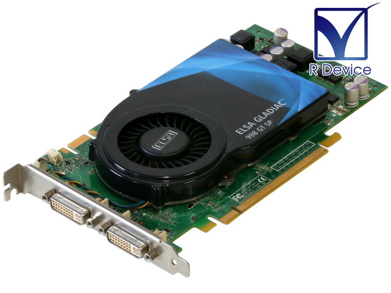 【楽天市場】ELSA GeForce 9800 GT 512MB DVI *2 PCI Express 2.0 x16 GD998 ...