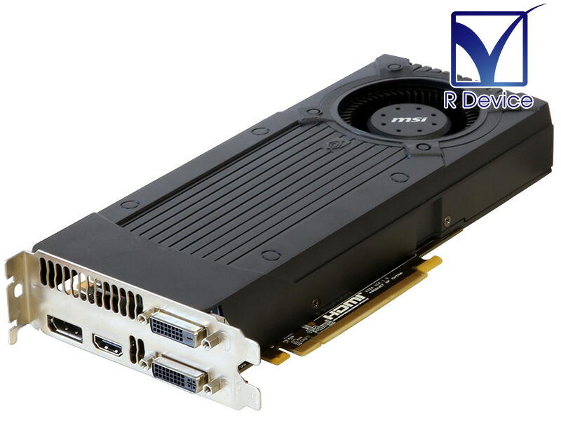 【楽天市場】MSI GeForce GTX 760 Ti 2048MB DisplayPort/HDMI/DVI-D/DVI-I PCI ...