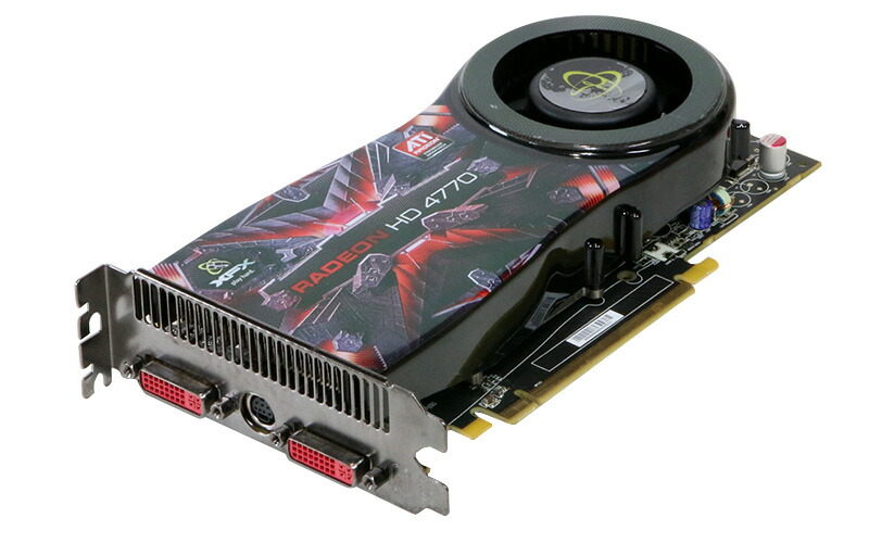 【楽天市場】XFX Radeon HD 4770 512MB DVI-I *2/HDTV-OUT PCI-Express 2.0 x16 HD ...