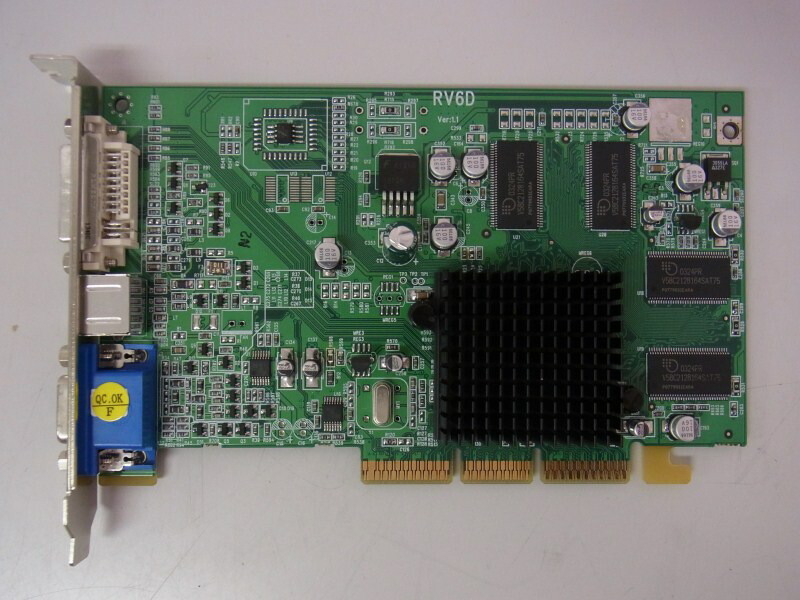 【楽天市場】PowerColor RADEON 7000 64MB DDR AGP 4X RV6D-B3-64M 【中古グラフィックボード ...