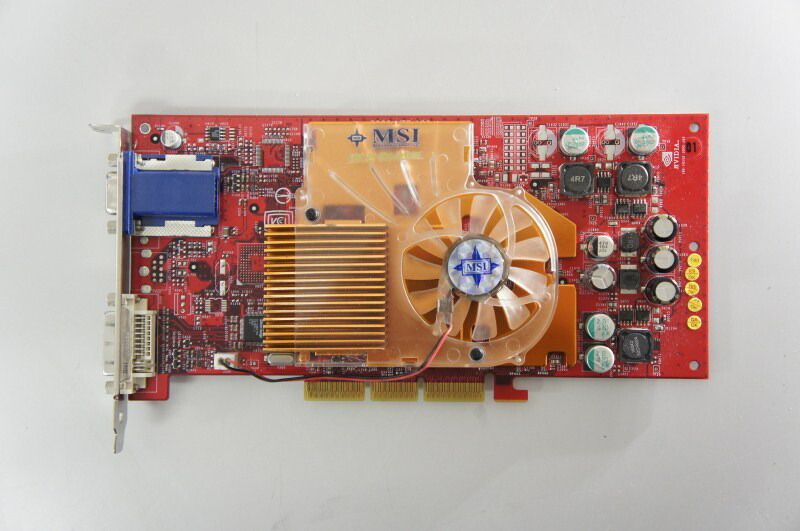 【楽天市場】MSI MSI Nvidia GeForce4 Ti 4800 SE 128MB DDR SDR AGP 8x 【中古グラフィック ...