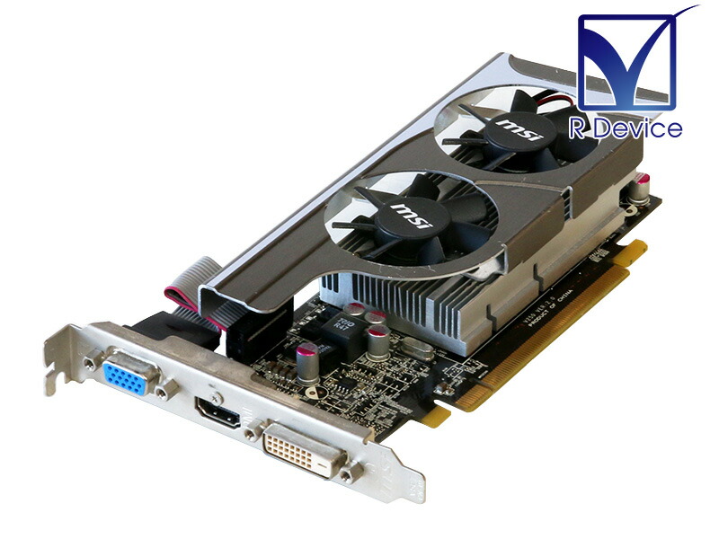 【楽天市場】MSI Radeon HD 6570 1GB HDMI/DVI/D-Sub PCI Express x16 R6570 Twin ...