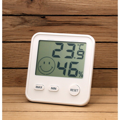 【楽天市場】エンペックス EMPEX デジタルmidi 温湿度計 おうちルーム ホワイト TD-8411：Webby