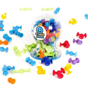 【楽天市場】Fat Brain Toys Squigz- Starter Set スクイグズ スターターセット FA088-1：Webby