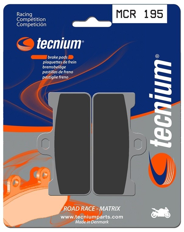 【楽天市場】TECNIUM テクニウム レーシング カーボンブレーキパッド MCR195 SXV 450 550 APRILIA アプリリア ...