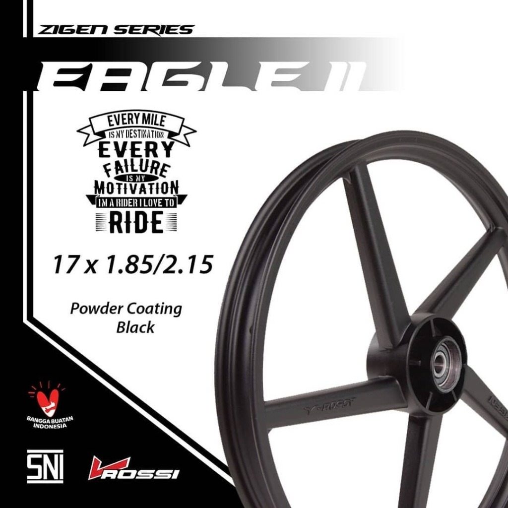 【楽天市場】Velg Rossi ブイロッシ Cast Wheels Eagle II 前後セット ホイール Supra X 125 FI ...
