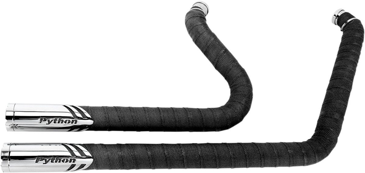 【楽天市場】PYTHON パイソン エキゾーストシステム THR-BACK FXD 2012-2016用【EXHAUST 12-16FXD ...