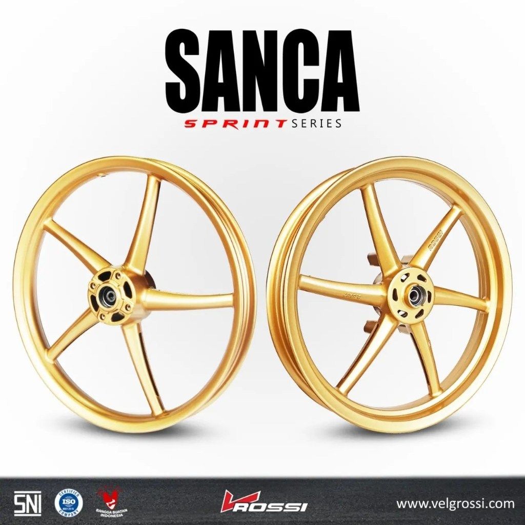 【楽天市場】Velg Rossi ブイロッシ Cast Wheels Sprint Sanca AEROX 155 YAMAHA ヤマハ ...