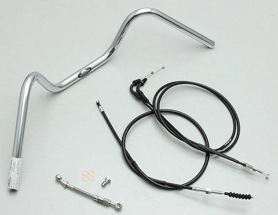 【楽天市場】HURRICANE ハリケーン 140フォワードアップ ハンドルセット GB350 HONDA ホンダ ハンドルキット ハンドル ...