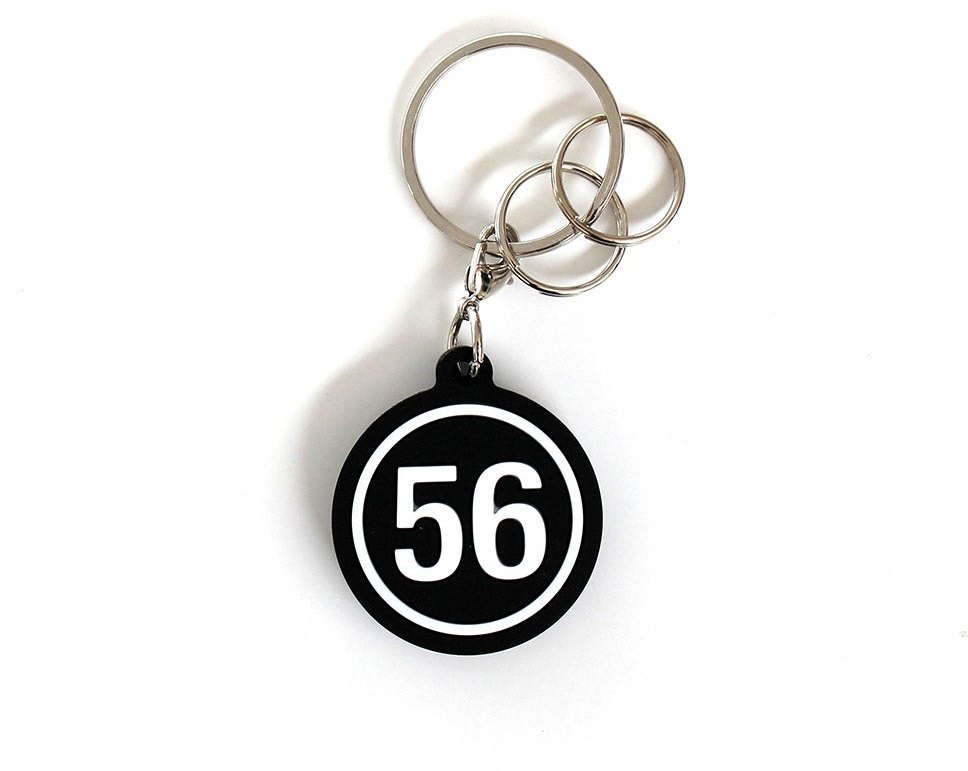 【楽天市場】56design 56デザイン CIRCLE-LOGO KEY HOLDER キーホルダー バイク関連グッズ：ウェビック 楽天市場店